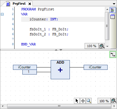Programming in the CFC Editor